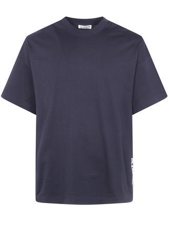 Jil Sander T-Shirt Manica Corta Stampa J22gc0277.J20348 001 Black