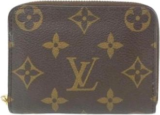 Louis Vuitton Porte-monnaie Monogram Pre-owned - Femme - Pre-owned - Brun - Taille: ONE Size