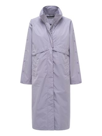 Navahoo Damen Parka &Uuml;bergangsjacke Zenbl&uuml;te mit Stehkragen