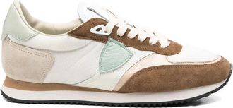 Philippe Model Paneled-suede Sneakers