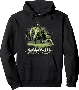 Star Wars The Book of Boba Fett Galactic Outlaw Rancor Rider Pullover Hoodie