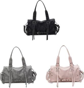 Generic Kexpery Sac &agrave; &eacute;paule en cuir PU tendance pour femme Grande capacit&eacute; Sac &agrave; bandouli&egrave;re chic pour travail et shopping