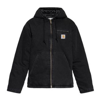Carhartt Work in Progress Isolierte Jacke mit Logo - - Jackets - Herren - Schwarzk - XL