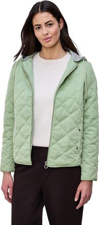 Street One Damen Jacke mit Abnehmbarer Kapuze