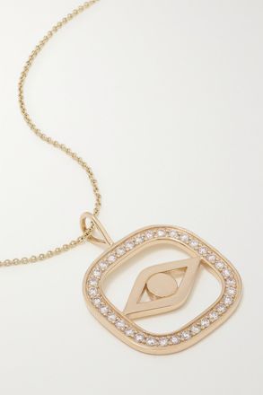 Sydney Evan Kette Aus 14 Karat Gold Mit Diamanten
