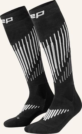 CEP Cep Cep Cep Core Run Merino Socks, Tall, 3.0, Women, schwarz