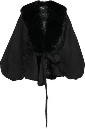 Rotate Faux-fur Collar Jacket