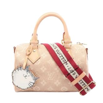 Louis Vuitton Pre-owned Speedy Bandouliere 20 Miaougram 2way Bag - - Pre-owned - Damen - Beige - ONE SIZE