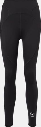 adidas by Stella McCartney High-Rise Cropped-Leggings