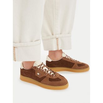 Tommy Jeans Sneakers Tommy Jeans Mu The Greenwich Edge Suede EN0EN03050 Braun