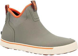 Rocky Homme Waterproof Gray and Deck Boot Botte de Pluie, Orange Anthracite, 40.5 EU