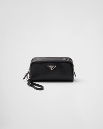 Prada Pouch aus Saffiano-Leder