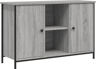 vidaXL Vidaxl - Meuble tv sonoma gris 100x35x65 cm bois ding&eacute;nierie