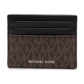 Michael Kors Homme, Accessoires, Brun, Taille: ONE Size Portefeuille/Titulaire de la carte