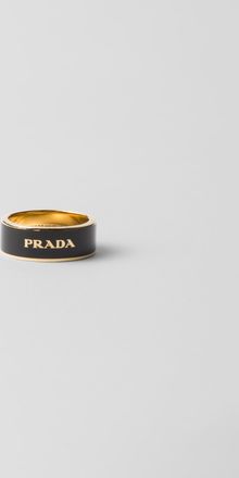 Prada Ring aus emailliertem Metall