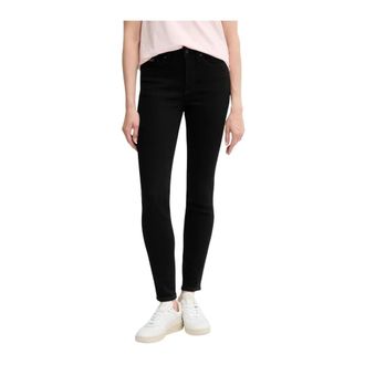 Calvin Klein Jeans High-Rise Skinny Fit Jeans mit Rei&szlig;verschluss und Knopfverschluss - - Jeans - Damen - Schwarzk - W28 L32