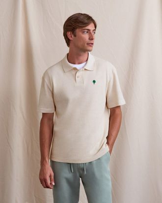 Faguo Polo &eacute;cru coton