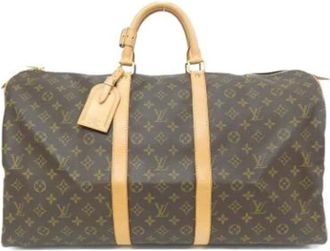 Louis Vuitton unisex, Pre-owned, Brun, Taille: ONE Size Sac Week-end en Toile Pre-owned