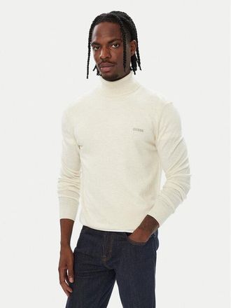 Guess Rollkragenpullover M6BR14 Z1362 Creme Regular Fit