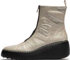 FLY London Femme DRIM646FLY Fashion Boot, Argent, 39 EU