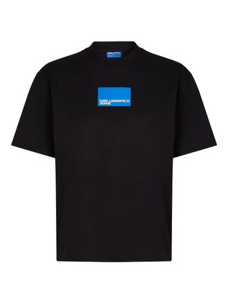 Karl Lagerfeld t-shirt &agrave; logo imprim&eacute; - Noir