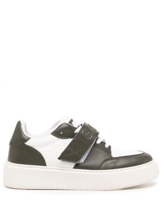 Ganni baskets Sporty Mix - Vert