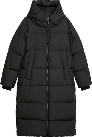 Marc O'Polo Damen Daunenmantel mit Stehkragen wasserabweisend, Schwarz (Black), 44