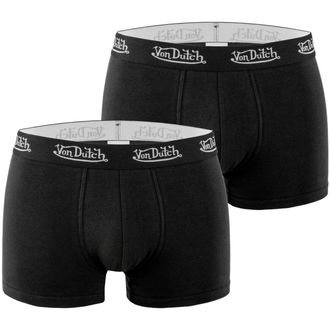 Von Dutch Lot de 2 boxers homme en coton &eacute;lasthanne