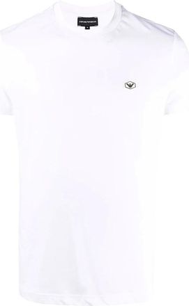 Emporio Armani Homme, Tops, Blanc, Taille: S T-shirt