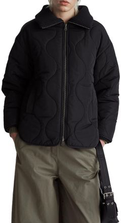 Benetton Damen Giubbotto 2r1vdn08j Jacke, Schwarz, S