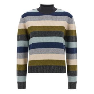 Tory Burch Wollpullover mit Rollkragen - - Knitwear - Damen - Mehrfarbig - XS