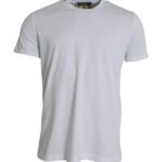 Dolce & Gabbana Kurz&auml;rmeliges Rundhals-T-Shirt - - Tops - Herren - Wei&szlig; - S