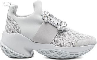 Roger Vivier Low-Top Sneaker - Sneakers Grey - Gr. 35,5 (EU) - in Grau - f&uuml;r Damen