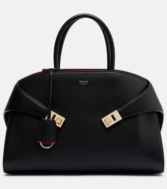 Ferragamo Henkeltasche Hug Medium aus Leder