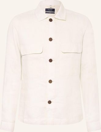 Olymp Olymp Signature Overshirt Aus Leinen weiss