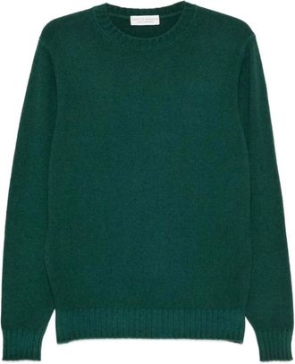 FILIPPO DE LAURENTIIS Homme, Pulls, Vert, Taille: 3XL Crewneck Sweater LS