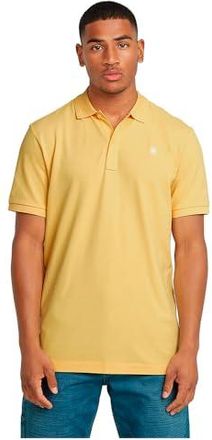 G-Star G-Star Homme Polo Dunda Overdyed Slim, Jaune (lt buff yellow D11595-5864-3910), S