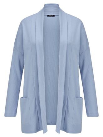 Peter Hahn Long-Jacke Schalkragen Peter Hahn blau