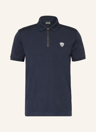Emporio Armani ea7 Emporio Armani Funktions-Poloshirt Train Premium blau