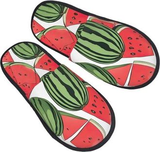 Generic Past&egrave;que Rouge Homme Femme Slippers Chaud Chaussons Antid&eacute;rapantes Pantoufles Pour Int&eacute;rieur Maison Ext&eacute;rieur M