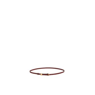 Marni Femme, Accessoires, Brun, Taille: 90 CM Ceinture Enveloppe en Cuir Couleur Wildcherry