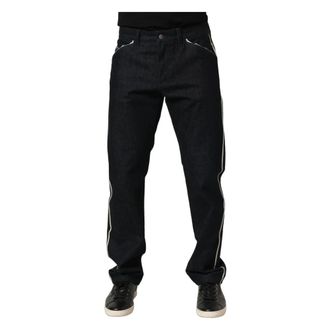 Dolce & Gabbana Gerades Jeans - - Jeans - Herren - Schwarzk - M