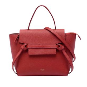 Celine Pre-owned Nano Belt Bag - Femme - Pre-owned - Rouge - Taille: ONE Size