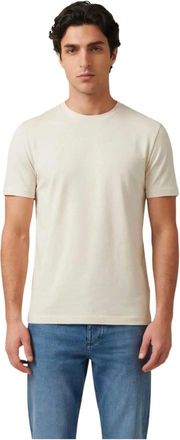Antony Morato Homme, Tops, Beige, Taille: 2XL T-shirt en coton &agrave; manches courtes et col rond