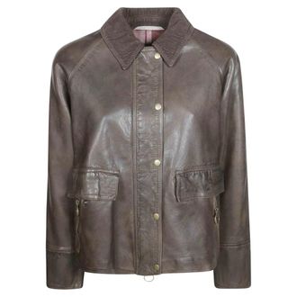 The Jack Leathers Glamis Jacke - - Jackets - Damen - Braun - M