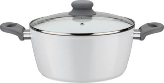 GSW mit Glasdeckel Fiona 20cm, Wei&szlig;