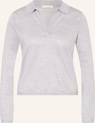 Lilienfels Lilienfels Pullover Mit Merinowolle grau