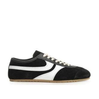 Dries Van Noten Homme, Chaussures, Noir, Taille: 44 EU Suede Baskets