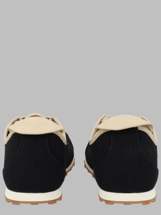 Jacquemus Cotton Canvas Low-Top Sneakers - Black
