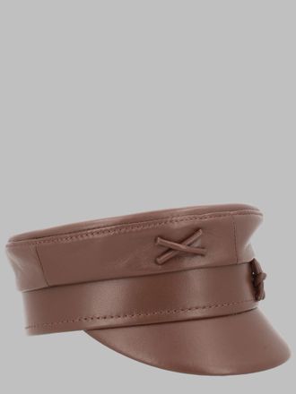 Ruslan Baginskiy KPC09PF26_LLRB-RBBROWN Flat Cap - Brown